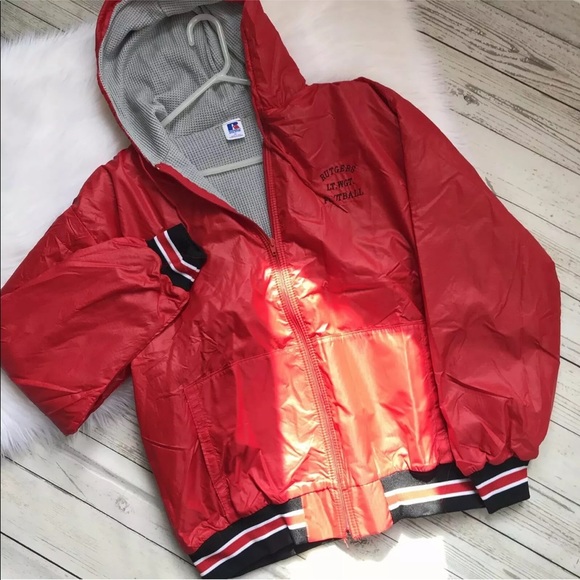 Russell Athletic | Jackets & Coats | Vintage Rutgers Lightweight ...
